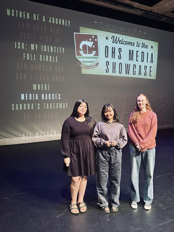 Senior Media Students Showcase Their Talent. - Recent News - Onehunga Hi