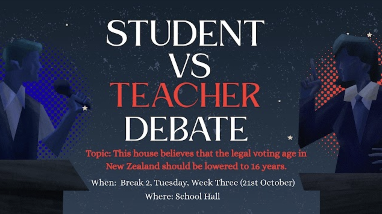 STAFF V STUDENT DEBATE - Onehunga High School