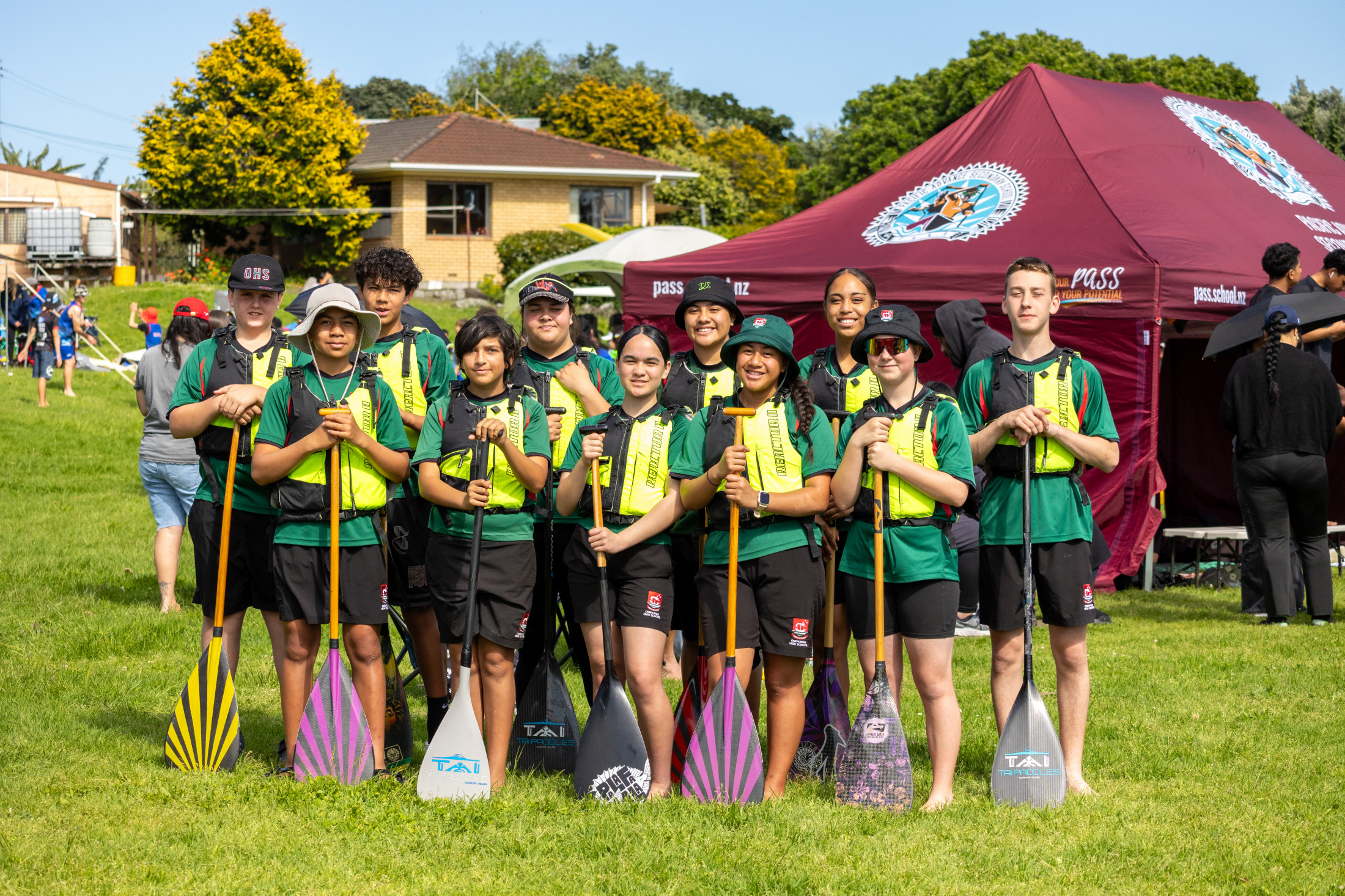Waka Ama Team Shows Great Spirit at Junior Regatta - Onehunga High Schoo