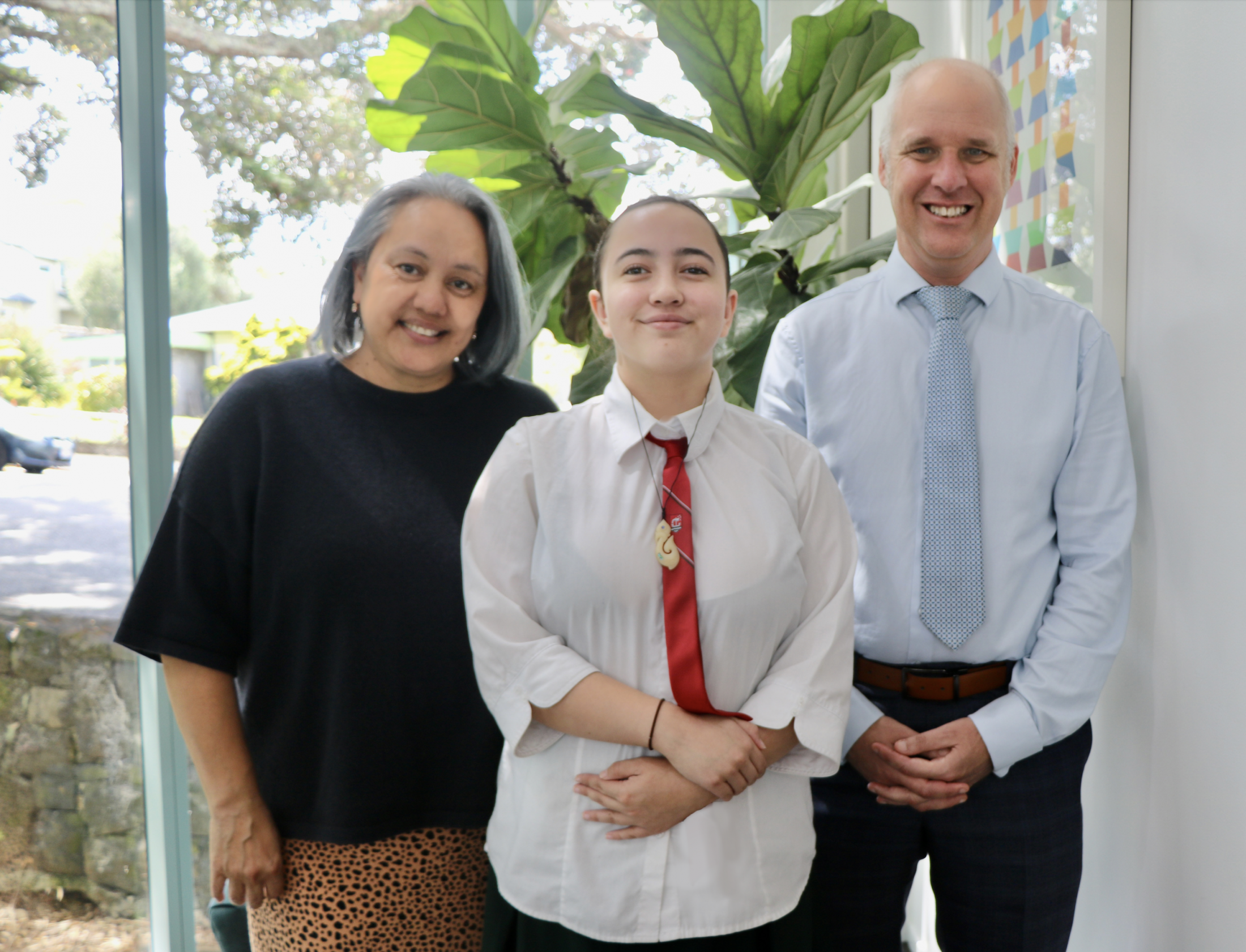 🌟 Waka Award for Senior Student Te Ariki Devine for Living the OHS Valu