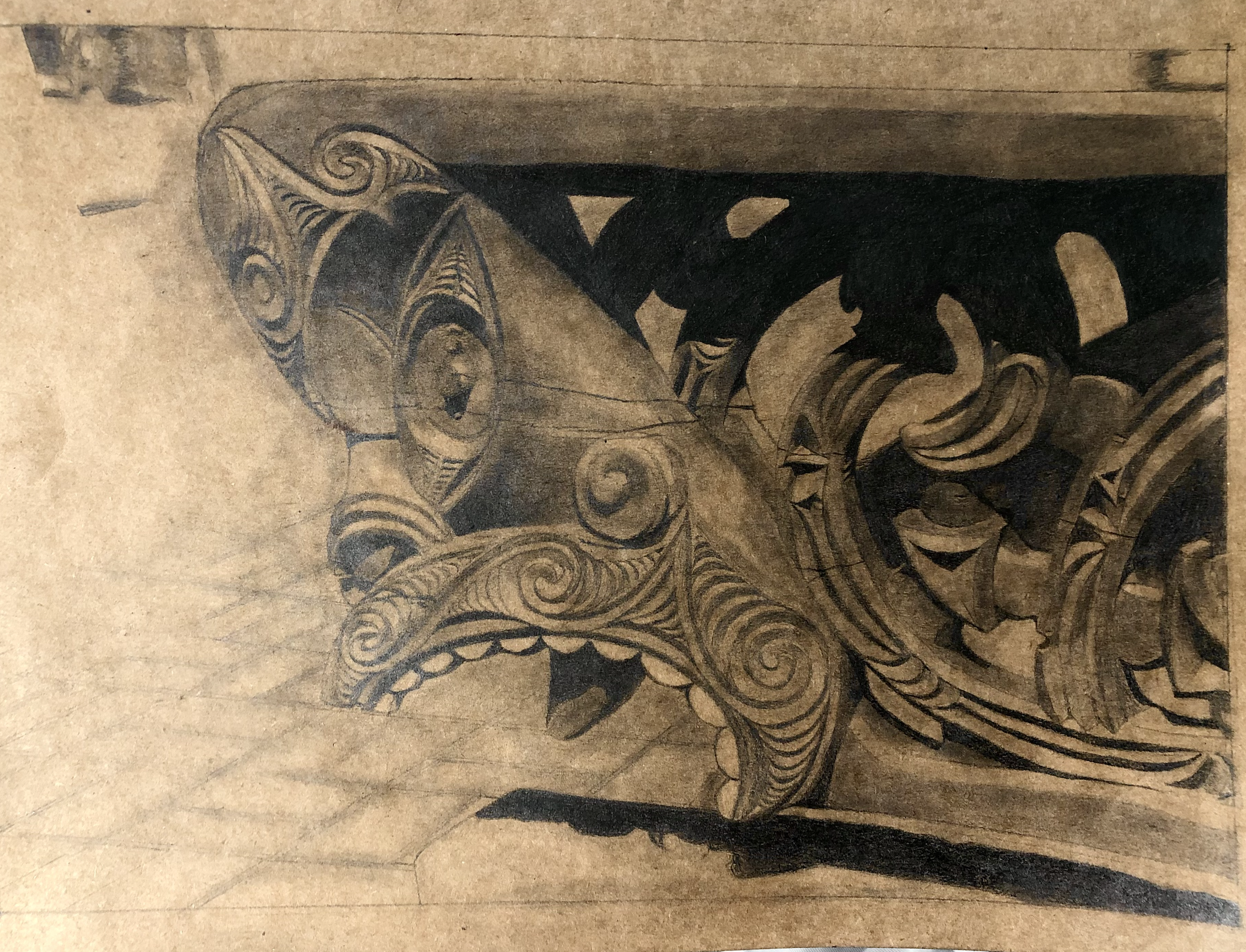 Te Haerenga Marae Observational Drawing – Year 11 Māori Art - Onehunga...